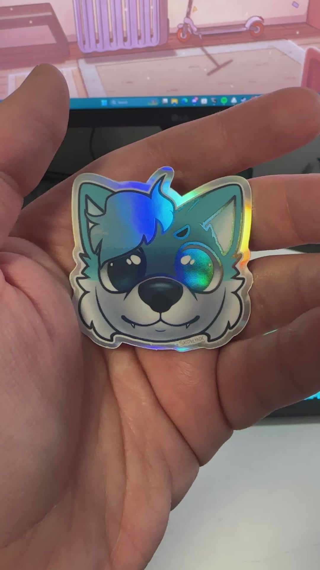 Nitro Goober Holographic Stickers (5 Pack) – Nitro Nexus Merch Shop